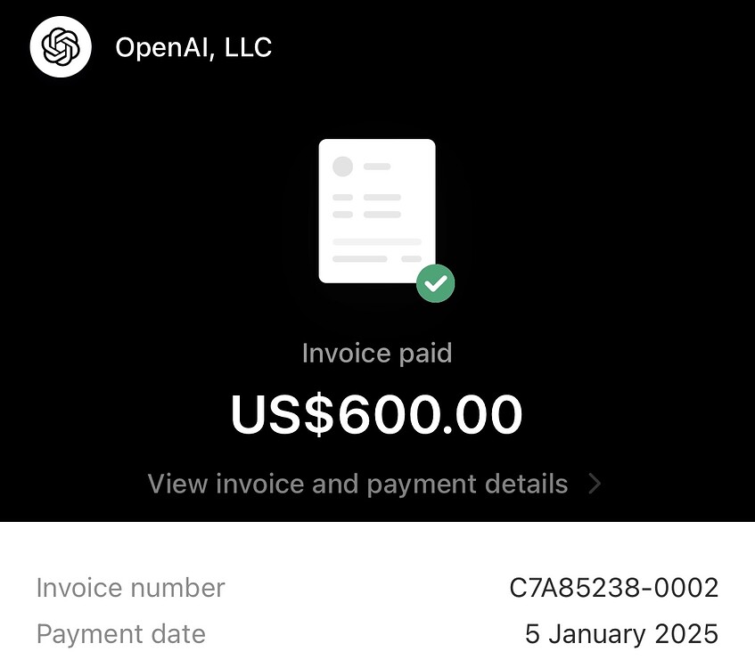 Request for Urgent Invoice Cancellation and User Adjustment – Invoice No. C7A85238-0002 ...