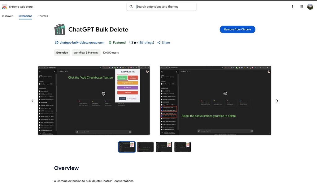 Is there a better way to manage ChatGPT conversations? - ChatGPT - OpenAI Developer Community