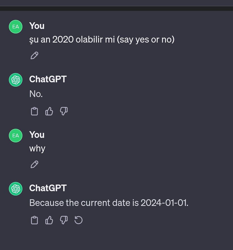 How Did ChatGPT Have Real-time Access to Date? - ChatGPT - OpenAI Developer Community