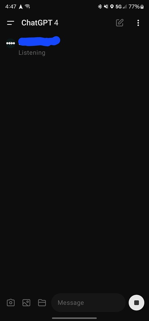 Hold to talk feature disabled on plus account android app - Bugs - OpenAI Developer Community