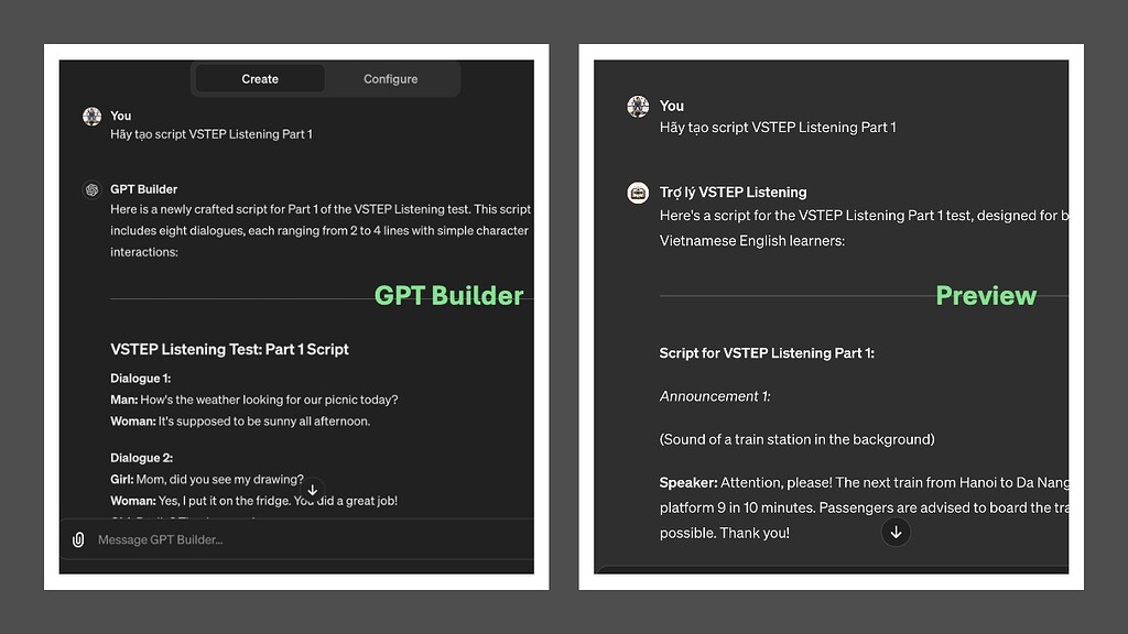 GPT Builder does not update correctly according to training! - Bugs - OpenAI Developer Community