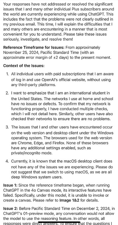 [OPEN] ChatGPT Broken (Images, Files, Web Search, Long Msgs, etc.) - Bugs - OpenAI Developer ...