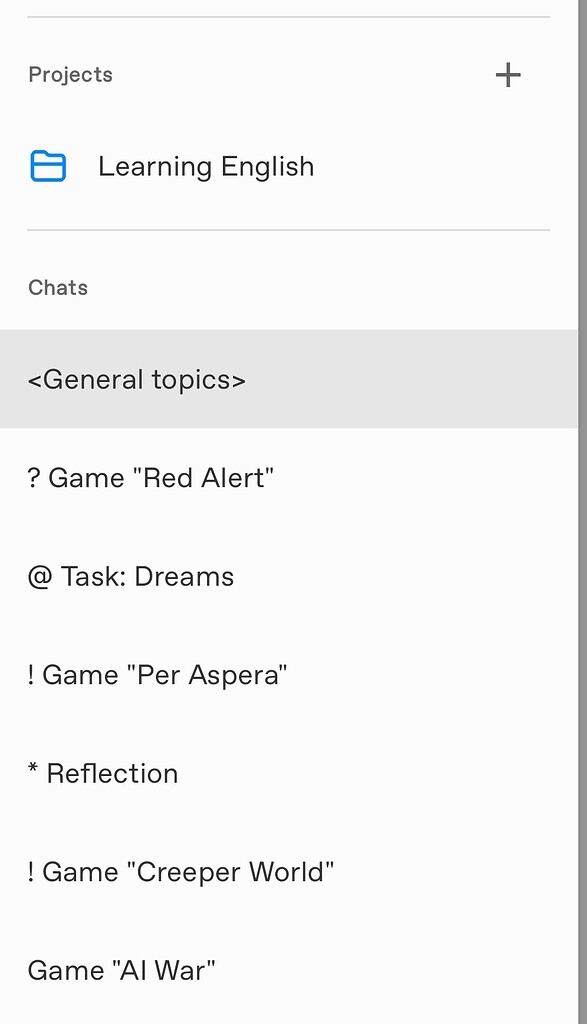 Feature Request: Emoji Markers for Chats - Feature requests - OpenAI Developer Community