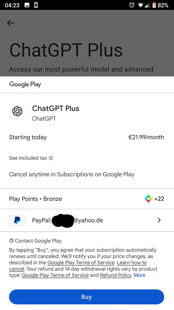 Still no support for payment via PayPal - ChatGPT - OpenAI Developer Community