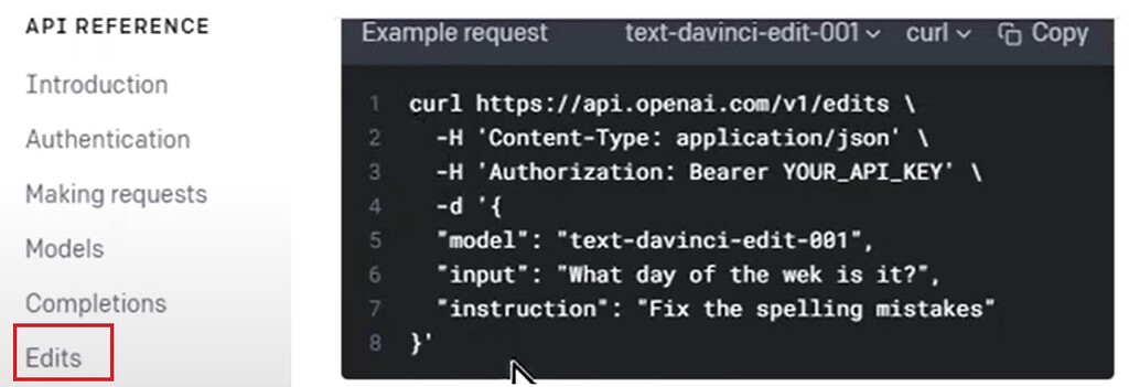 What happend to the Edits? - API - OpenAI Developer Community