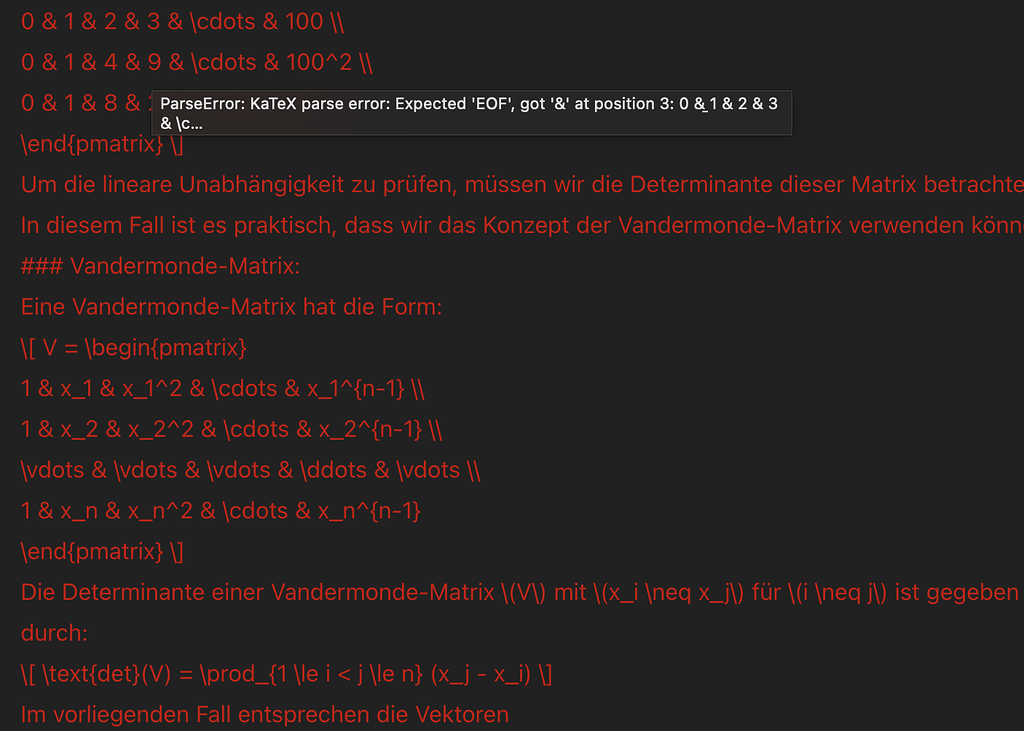 Gpt 4o answers in red due to LaTeX errors, very annoying - Prompting - OpenAI Developer Community