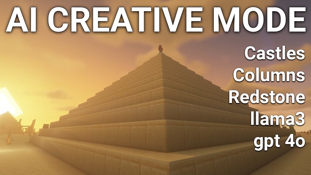AI agents build various things in minecraft - Community - OpenAI ...