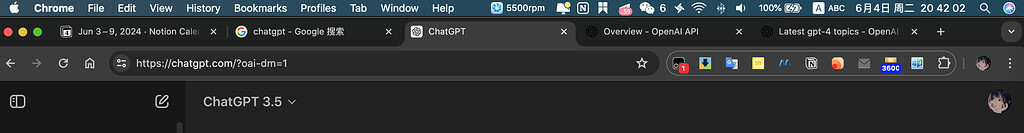 Why my account still gpt3.5? - ChatGPT - OpenAI Developer Community
