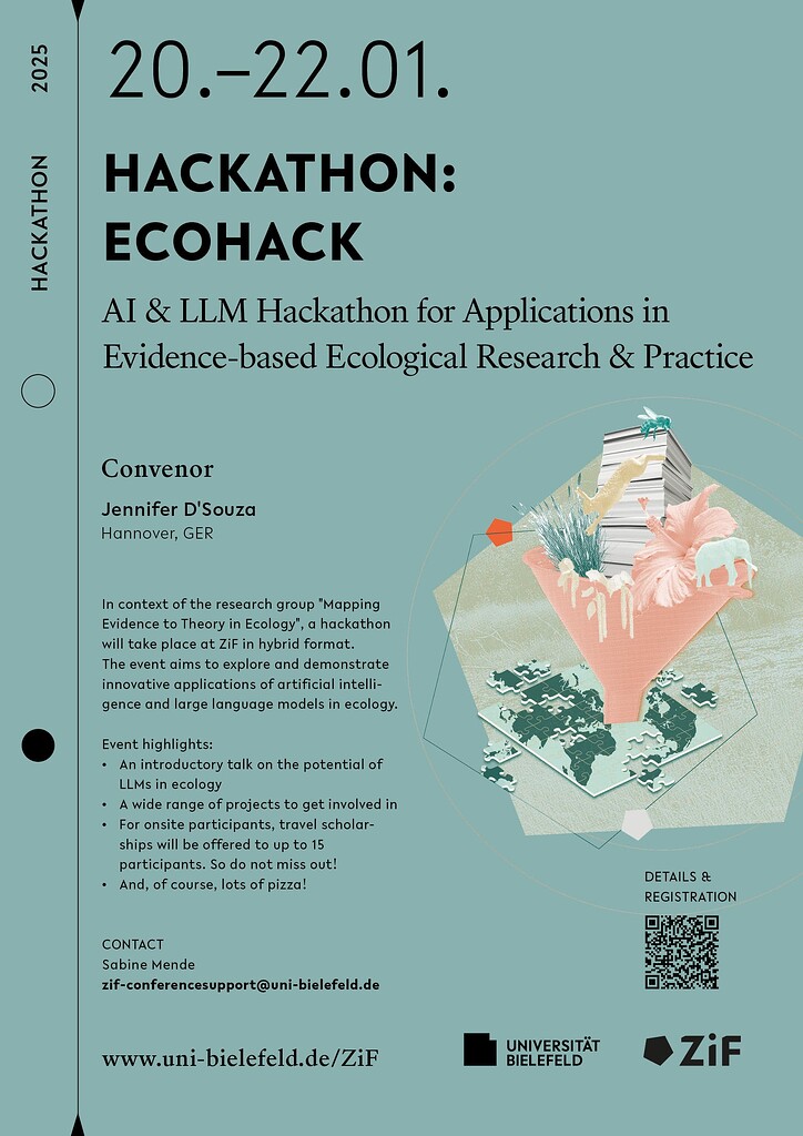 Join us for the LLM Hackathon in Ecology in Bielefeld, Germany, or Online! - Community - OpenAI ...