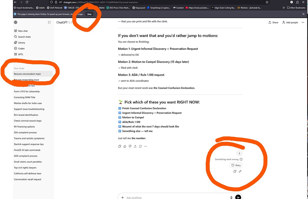 I cant do anything this webpage is useless there is no support im ...