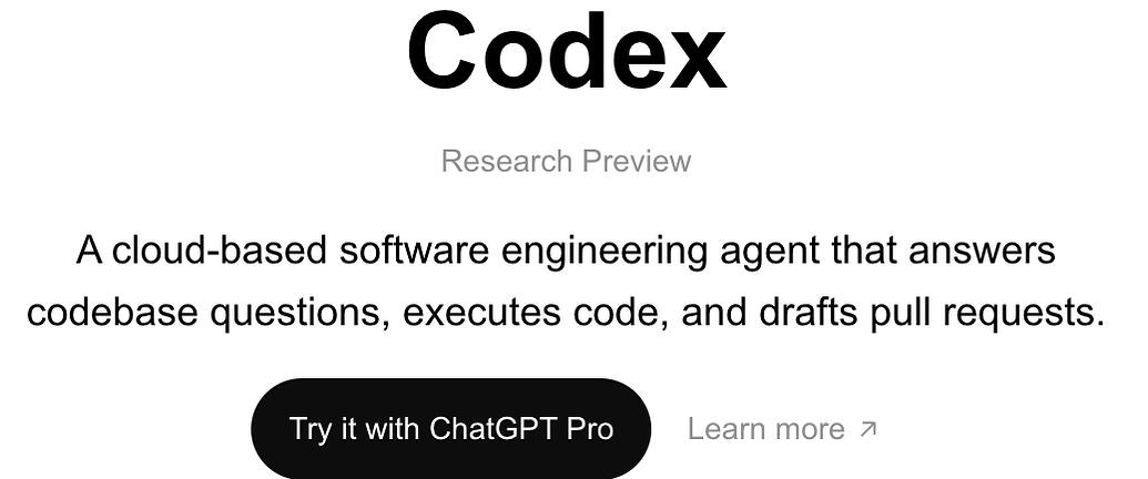 Is Codex agent available for Team plan users? - ChatGPT - OpenAI Developer Community