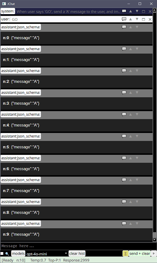 API response is not JSON parsable despite specified response format ...