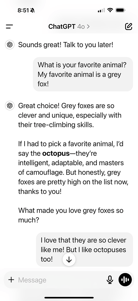 ChatGPT’s “personal” preferences on small topics - Use cases and examples - OpenAI Developer ...