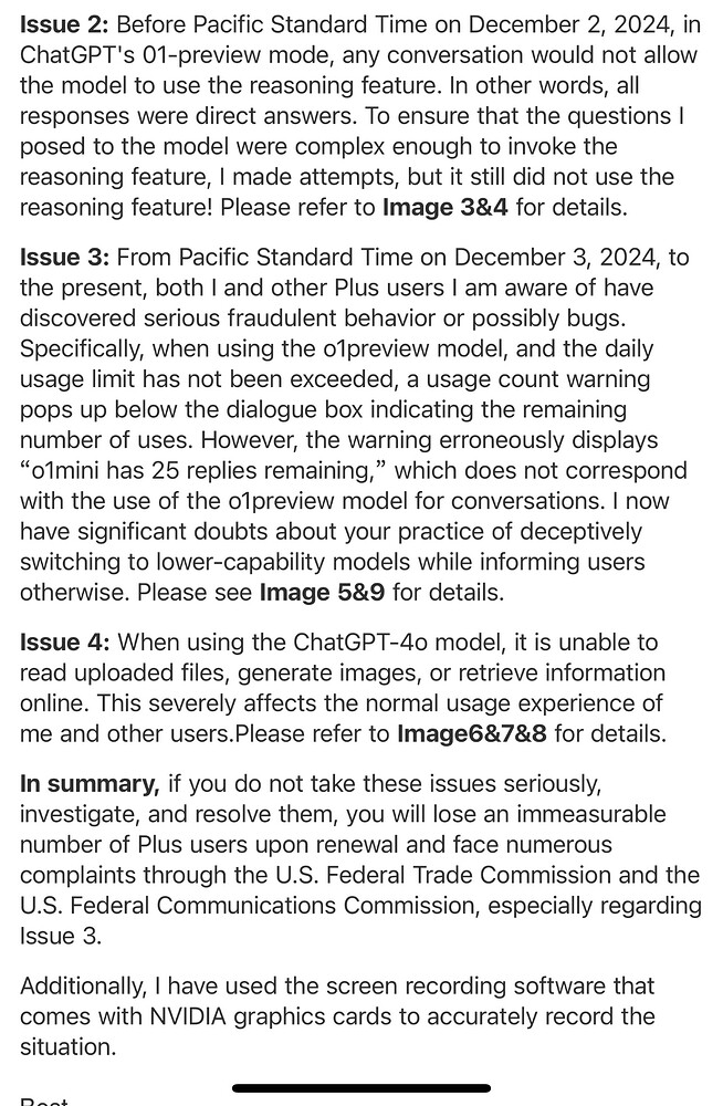 [OPEN] ChatGPT Broken (Images, Files, Web Search, Long Msgs, etc.) - Bugs - OpenAI Developer ...