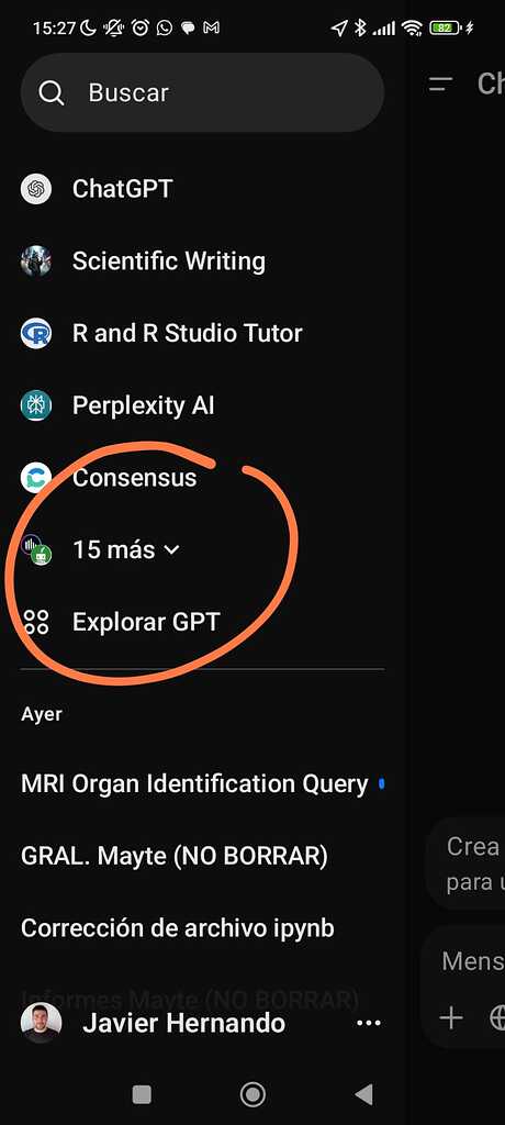 Cannot access my GPTs, the scroll down sidebar - ChatGPT - OpenAI Developer Community