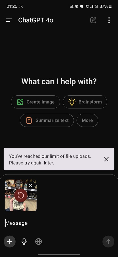 Why can't I upload images anymore? - Bugs - OpenAI Developer Community