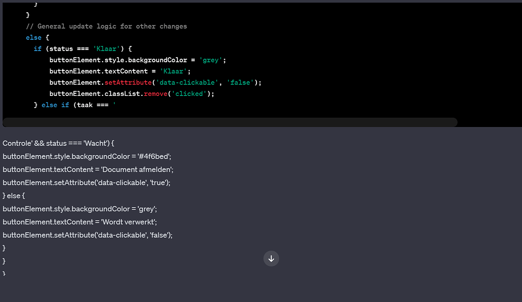 Code blocks are split in code and text replies - ChatGPT - OpenAI Developer Community