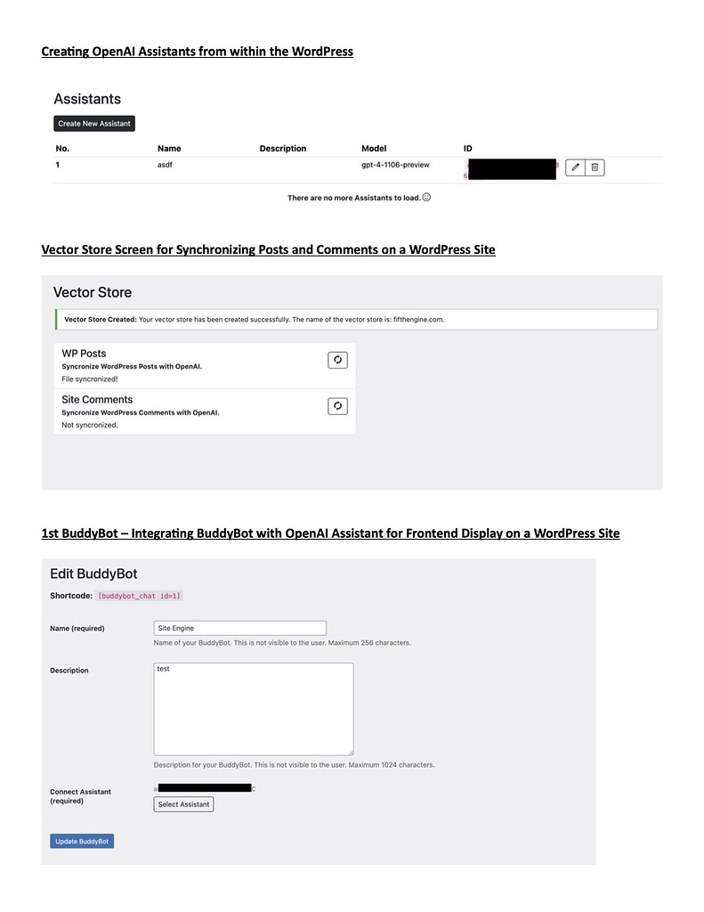OpenAI Assistants on WordPress - Community - OpenAI Developer Community
