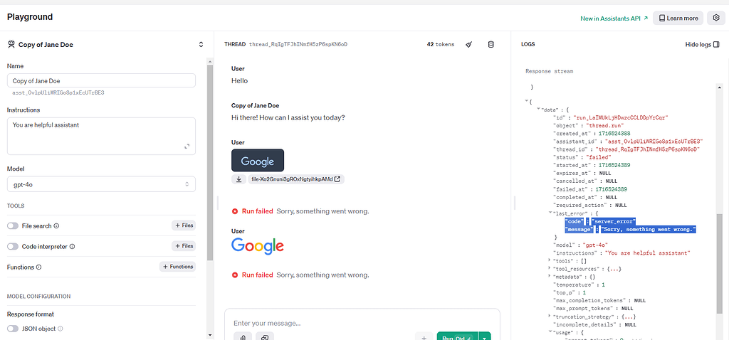 Run Failed Sorry Something Went Wrong Error While Sending An Image Page 2 Bugs Openai