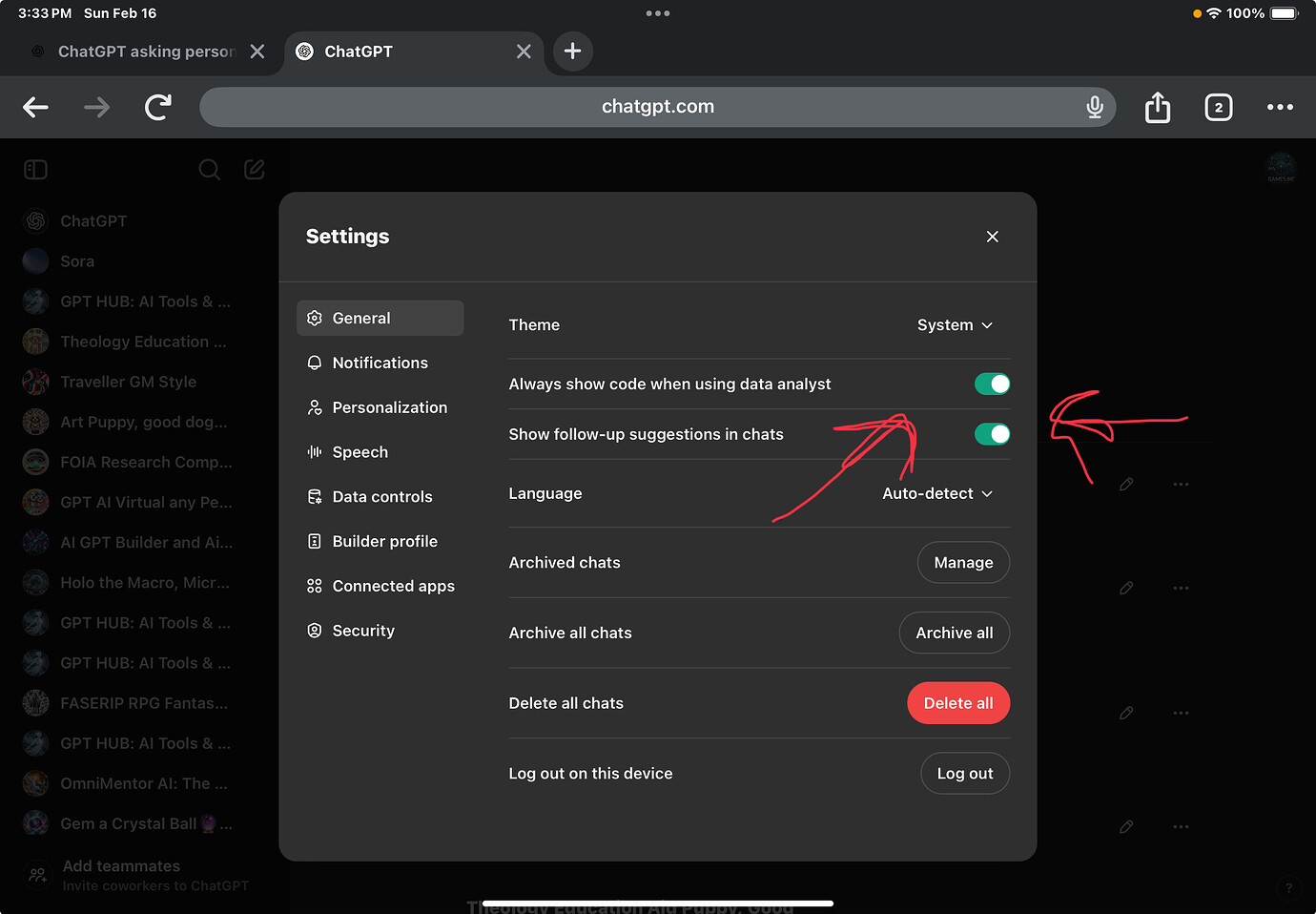 ChatGPT asking personal questions - ChatGPT - OpenAI Developer Community