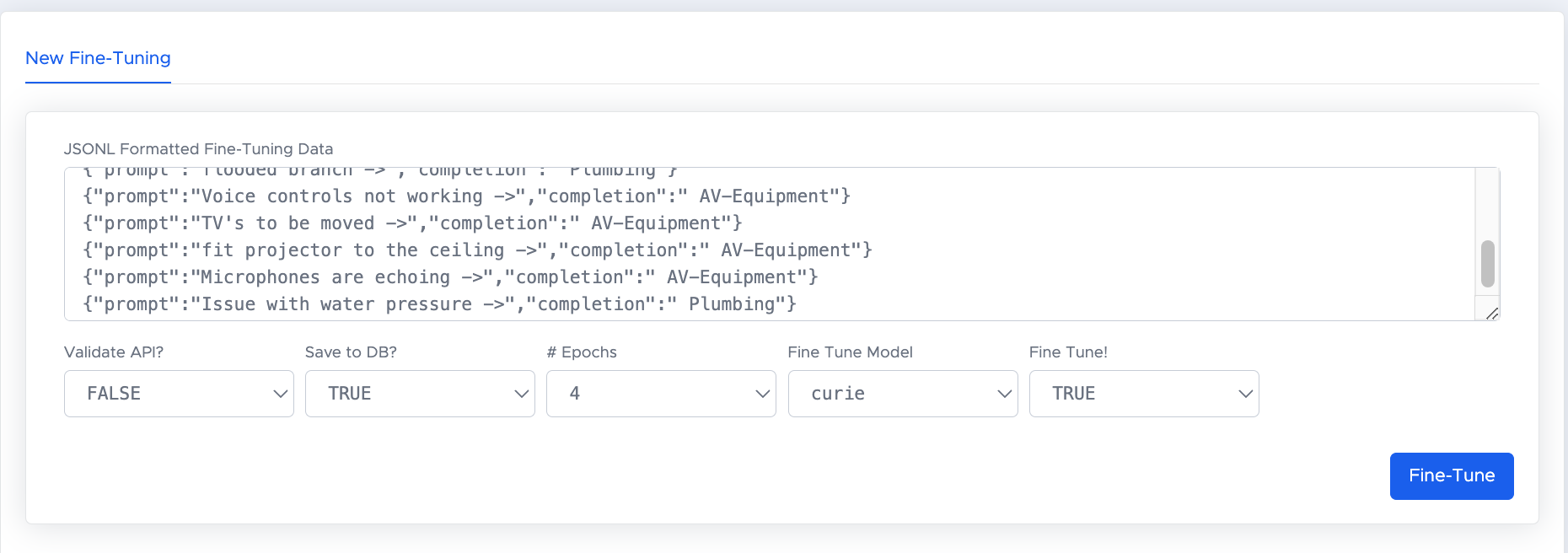 Can someone pls validate my training jsonl file for fine tuning? - API - OpenAI Developer Community