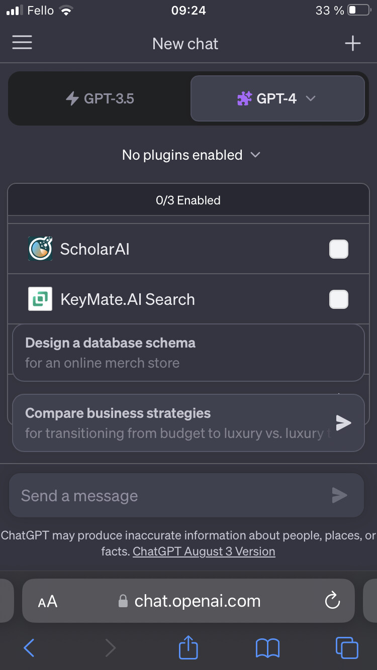 How to disable prompt suggestions - ChatGPT - OpenAI Developer Community