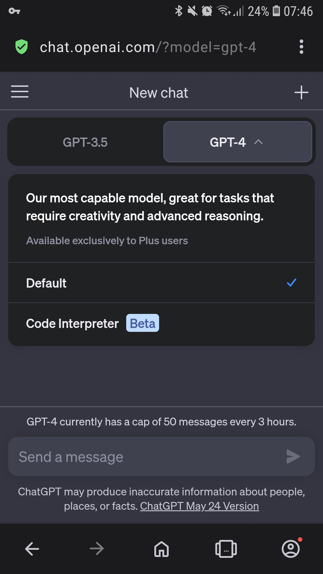 ChatGPT4 now with 50 messages every 3 hours - ChatGPT - OpenAI Developer Community