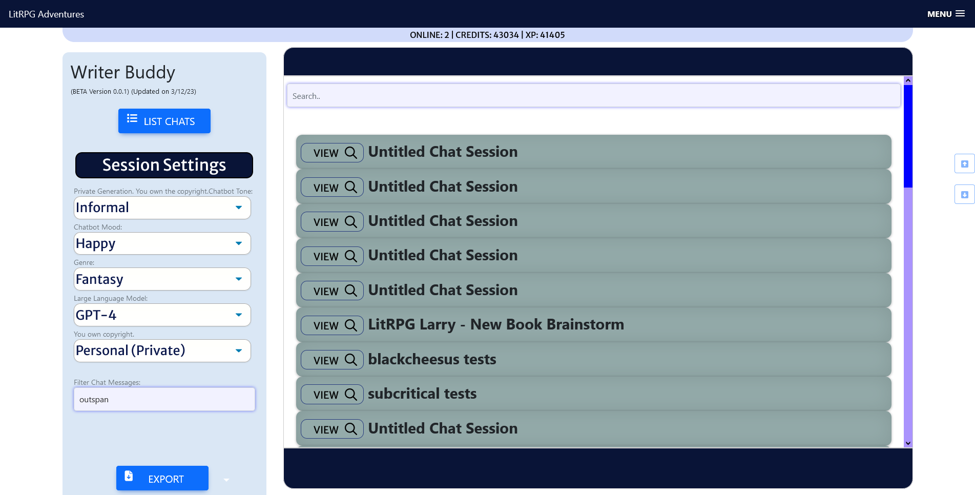UI Functionality Suggestion - ChatGPT - OpenAI Developer Community
