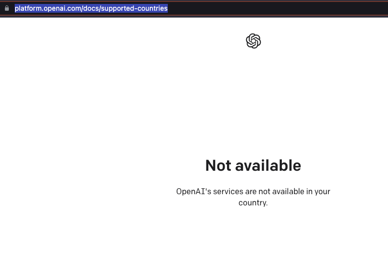 Have Premium and (error=unsupported_country) - ChatGPT - OpenAI ... Have Premium and (error=unsupported_country) - ChatGPT - OpenAI ...