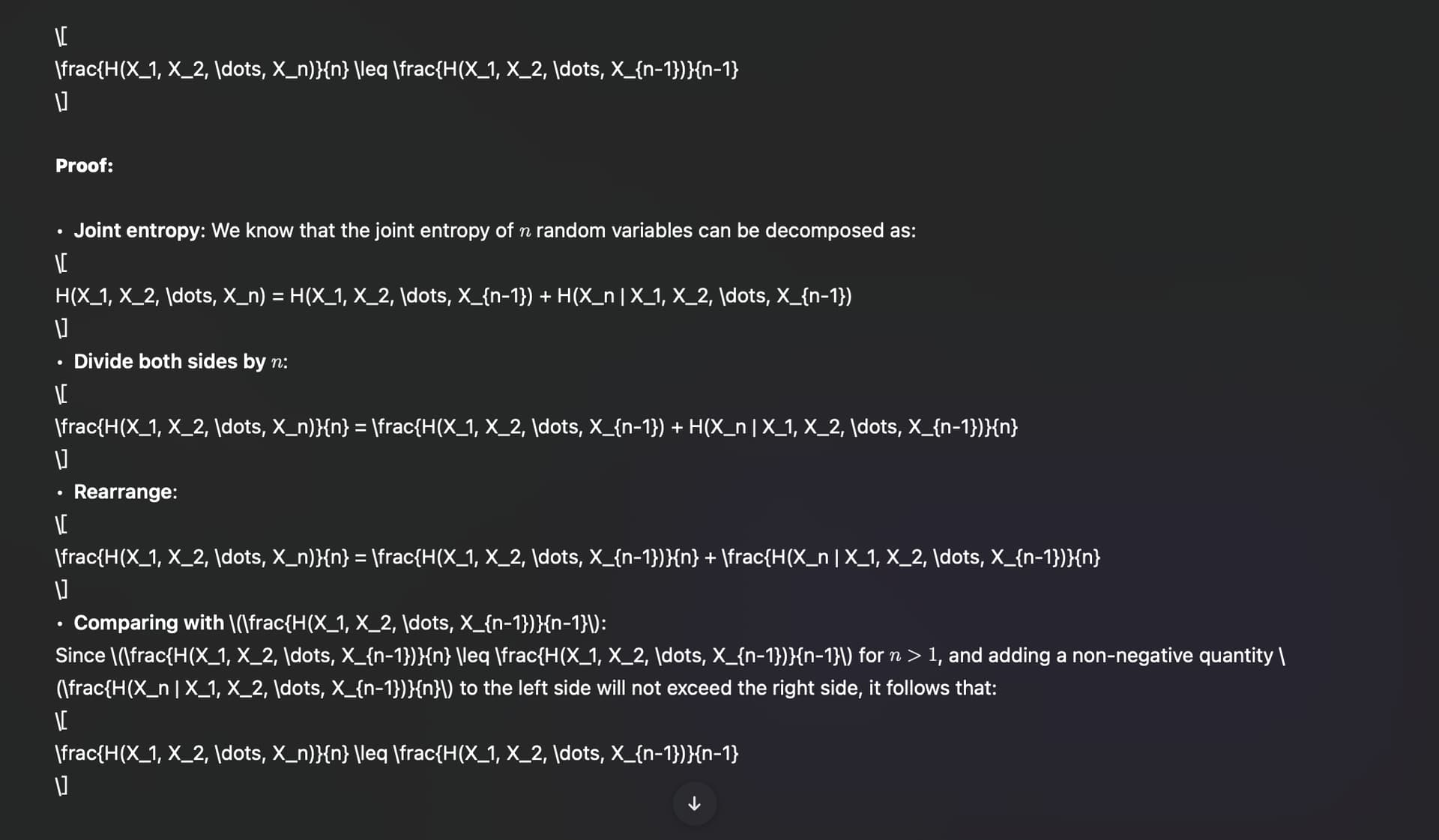 Latex formula does not properly display on MacOS app - Bugs - OpenAI Developer Community