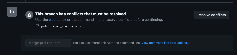 OpenAi CODEX (Online) Merge Pull request - This branch has conflicts that must be resolved ...