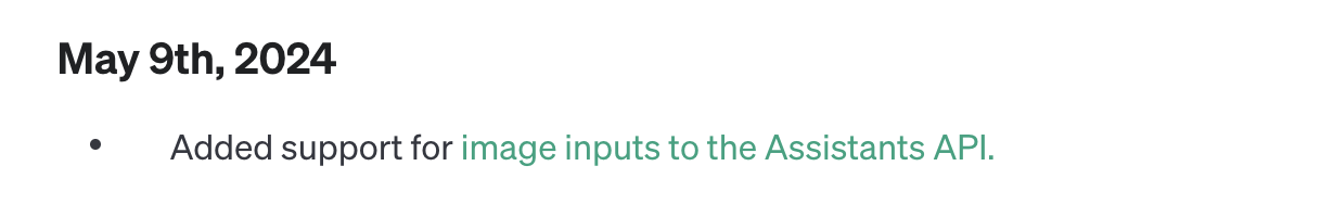 Broken link in API Changelog - API - OpenAI Developer Community