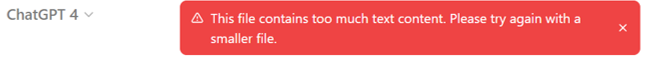 New Limitation: ChatGPT Refuses to Parse Text Files - ChatGPT - OpenAI Developer Community