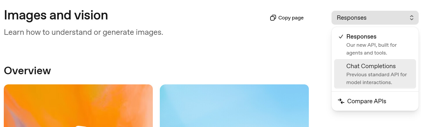 FYI: How to reach Chat Completions API examples in docs - Documentation ...