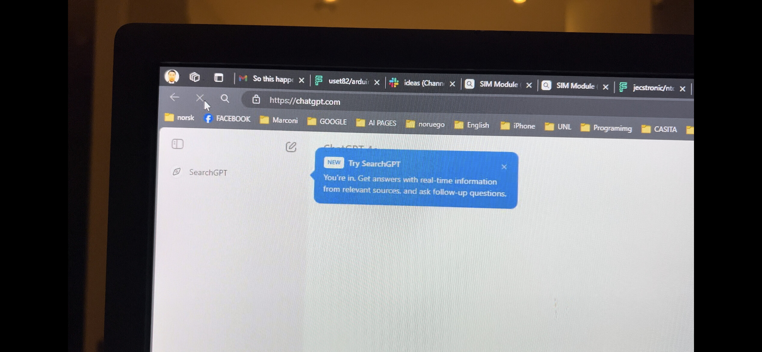 Messing around “ search GPT” - Bugs - OpenAI Developer Community
