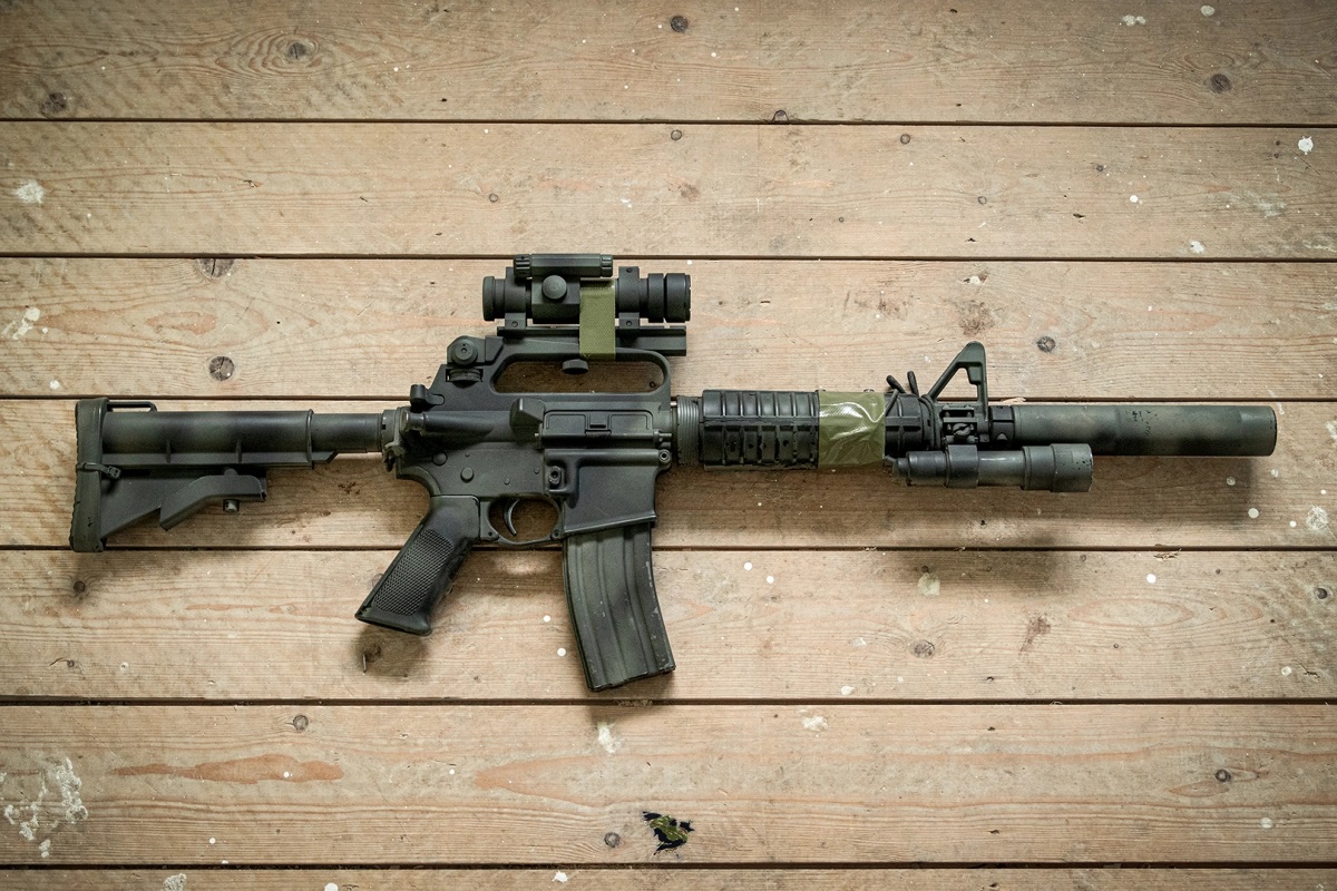 Black Hawk Down "Gordy" Inspired Rifle - AR-15 - Palmetto State Armory ...