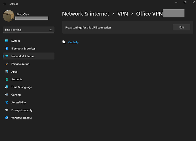Windows 11 - How do I clear VPN Credentials - Clear Sign-in Info Button ...