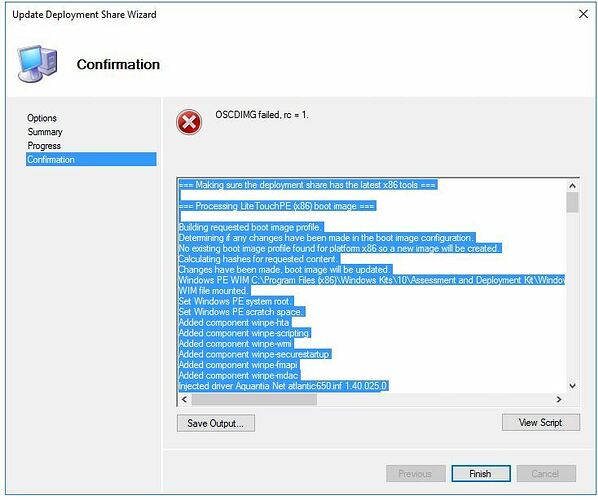 Unable to open the specified WIM file - Software & Applications ...