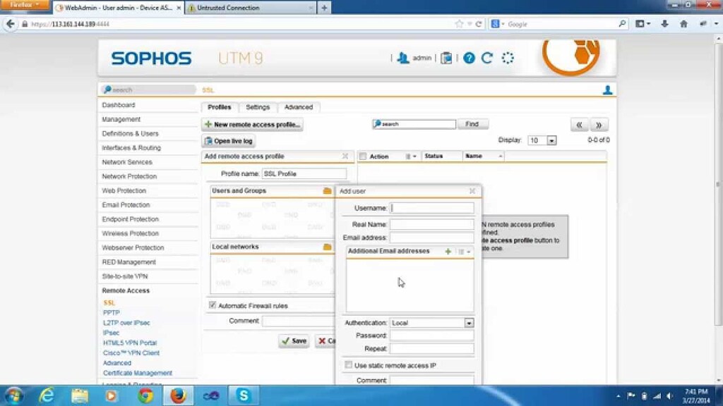 How can I configure sophos ssl vpn with active directory? - Security - Spiceworks Community
