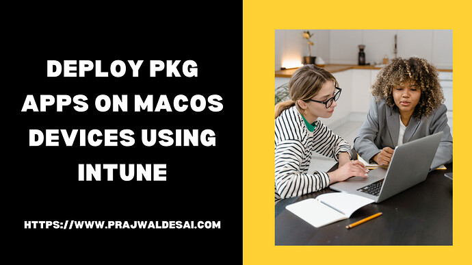 How to install MacOS packaging to Intune - Software - Spiceworks Community