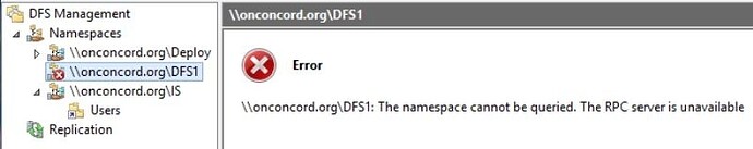 DFS Namespace doesn't show up when browsing and other weird things - Software & Applications ...