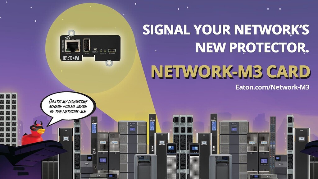 We spoiled Devil Duck's fun with the Gigabit Network Card (Network-M3 ...