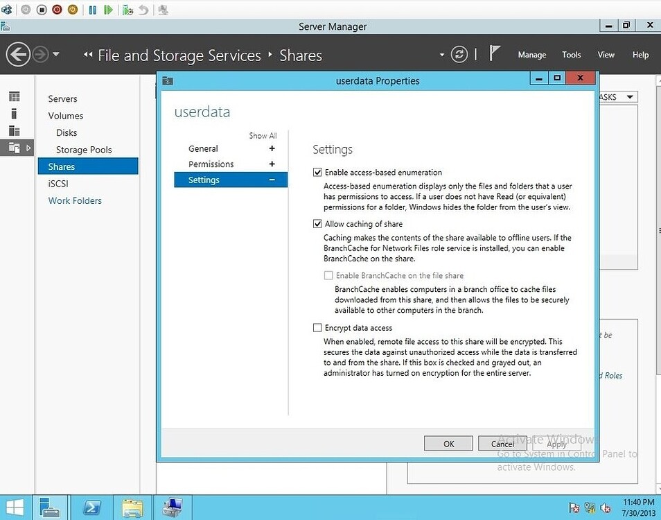 Configure Access-Based Enumeration (Server2012) - Windows - Spiceworks Community