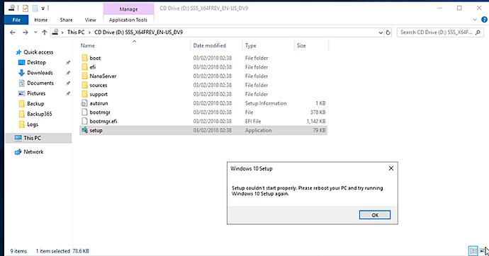 Windows Server In Place Upgrade Issues - Setup Couldn't Start Properly ...