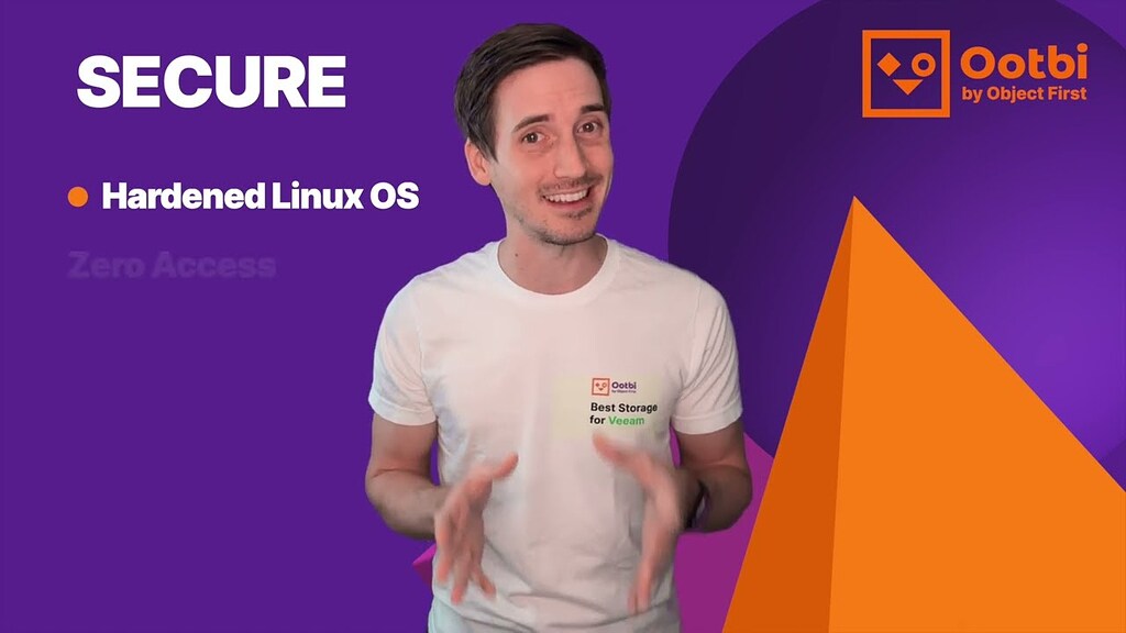 Object First In 60 Seconds Object First Spiceworks Community