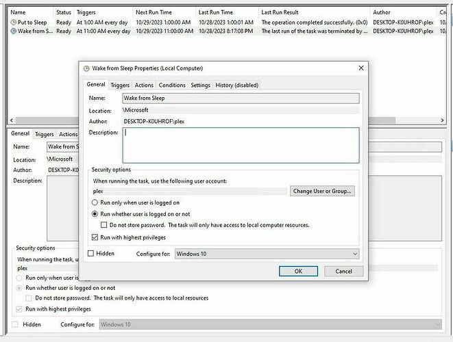 Task Scheduler And Run Whether User Is Logged On Or Not” Not Openning Ps Or Cmd Windows