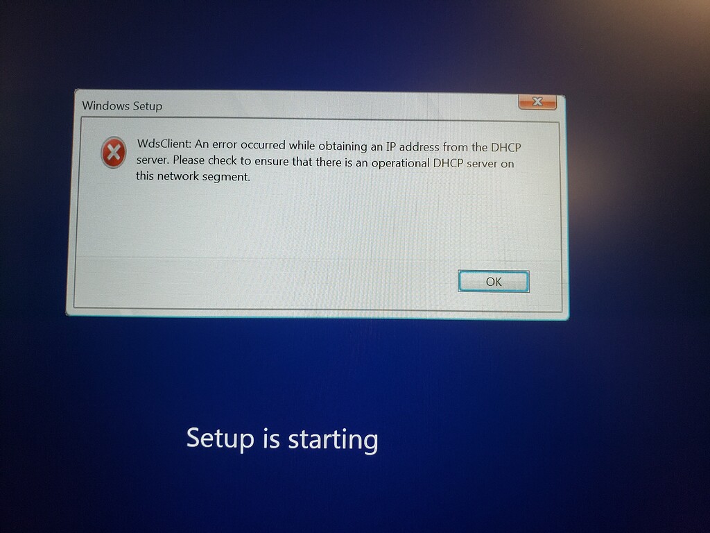 WDS Not Seeing DHCP - Software & Applications - Spiceworks Community