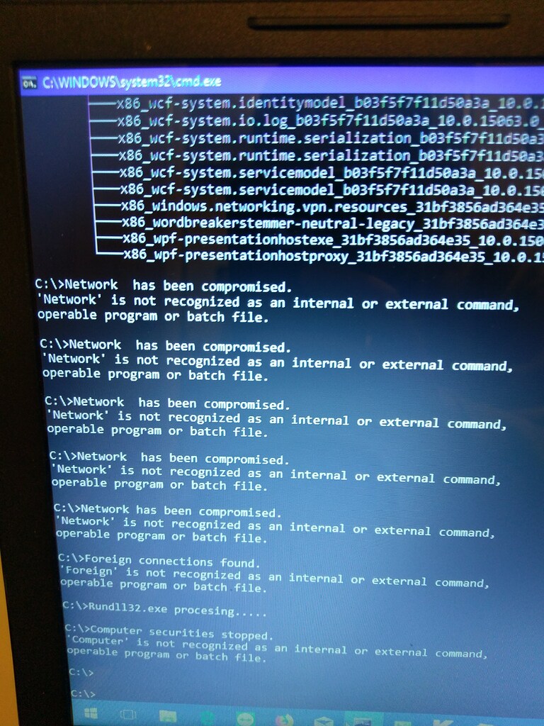 "Foreign Connections Found" - Water Cooler - Spiceworks Community