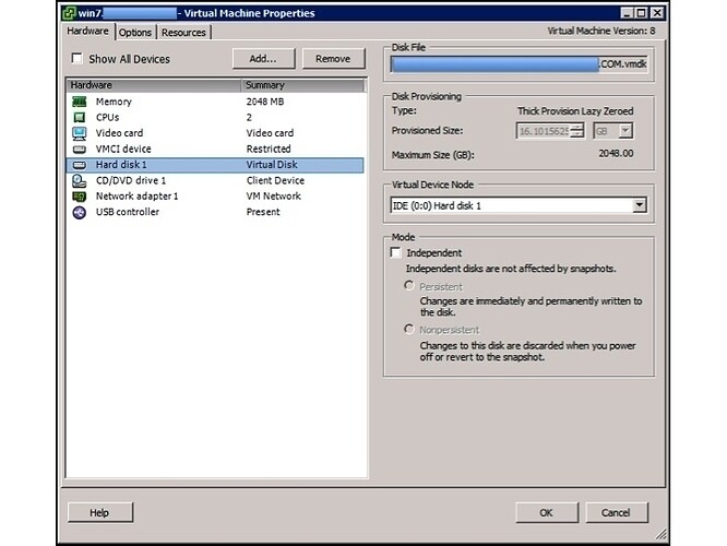 Cannot increase size of drive, greyed out. - Virtualization - Spiceworks Community