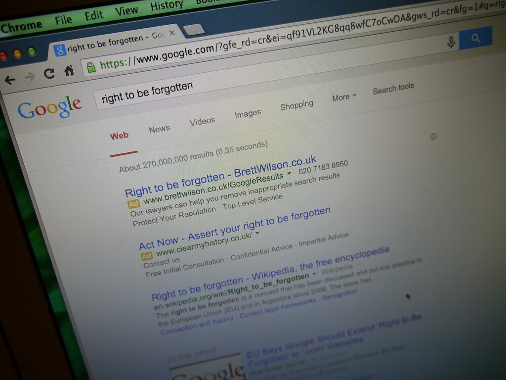 Google is fighting the Right to Be Forgotten requirement outside the EU ...
